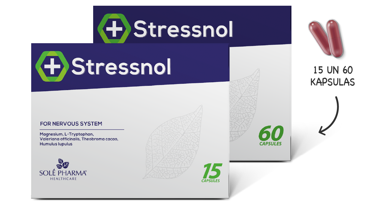 Stressnol - Saglabā mieru ikdienas situācijās